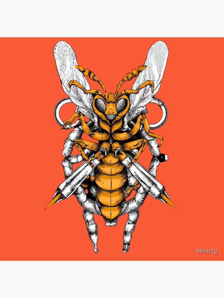"Knight Wasp" Poster for Sale by binarty | Redbubble