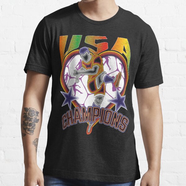 "USA SOCCER WORLD CUP" T-shirt for Sale by greatatlas | Redbubble ...