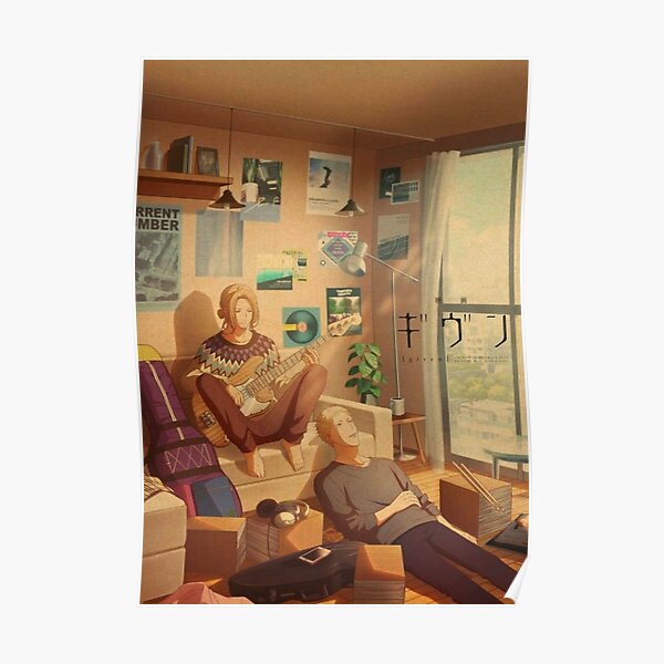 "Given anime " Poster for Sale by kalicii | Redbubble