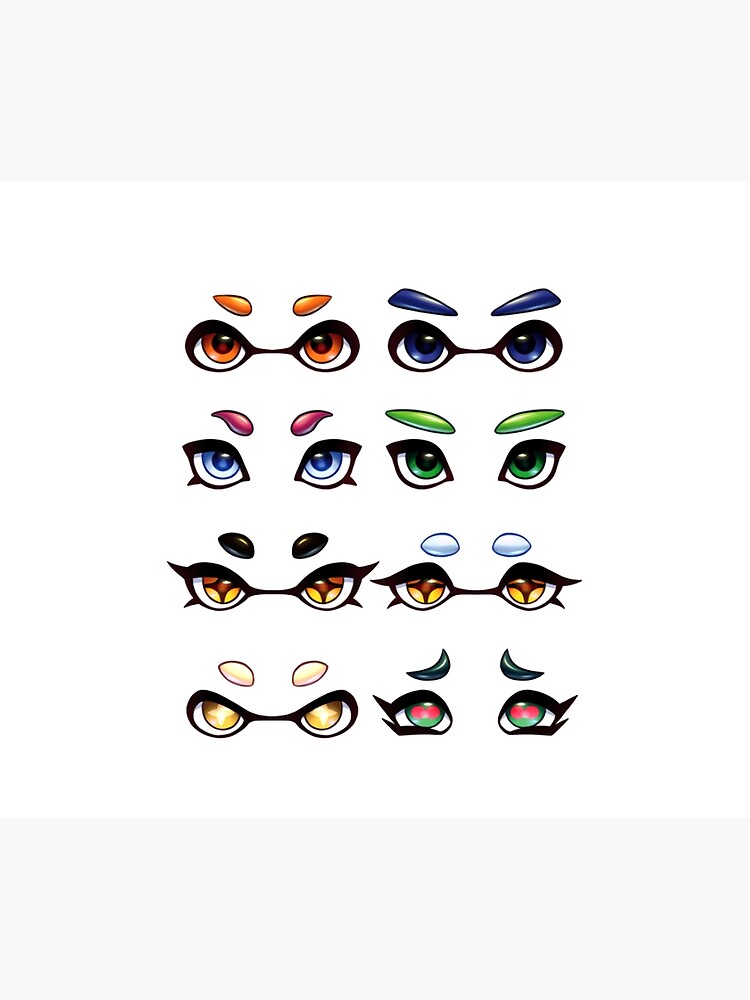 Splat eyes Shower Curtain sold by Ibrahim Elias | SKU 42550092 | Printerval