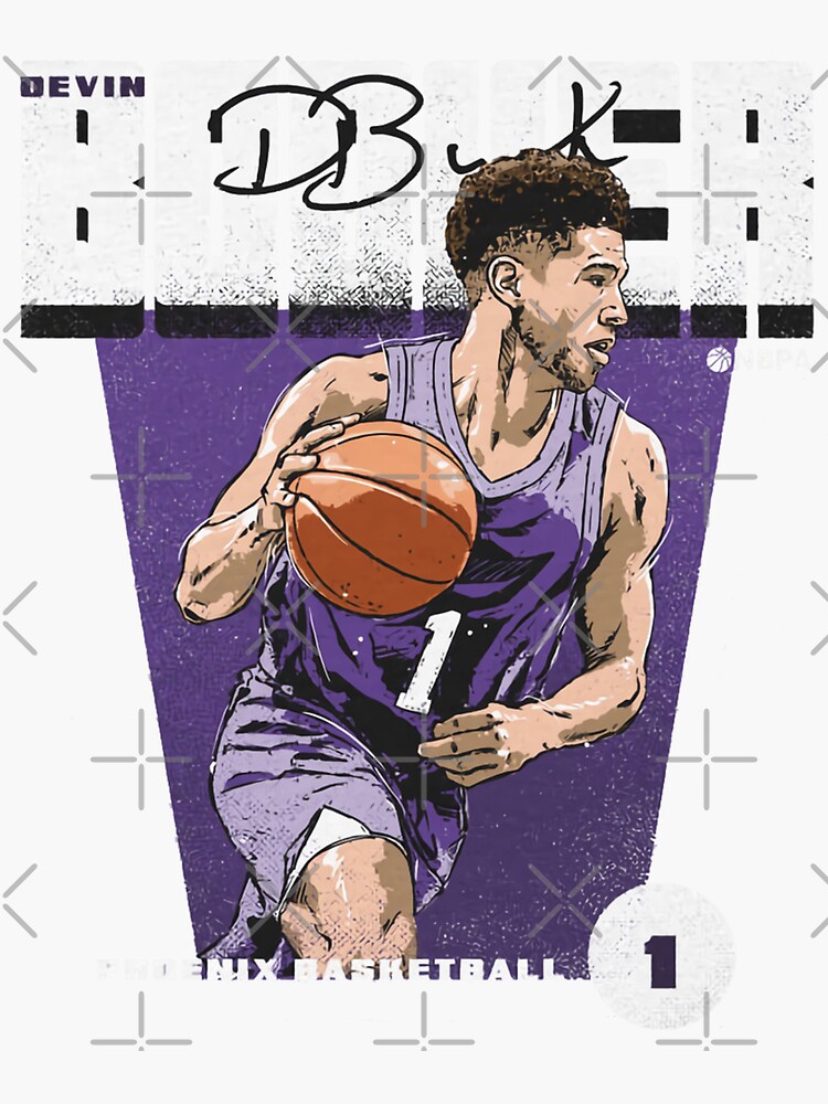 "Devin Booker Premiere" Sticker for Sale by richardreesep | Redbubble