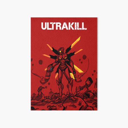 "Ultrakill Art" Art Board Print for Sale by VectorzDude | Redbubble