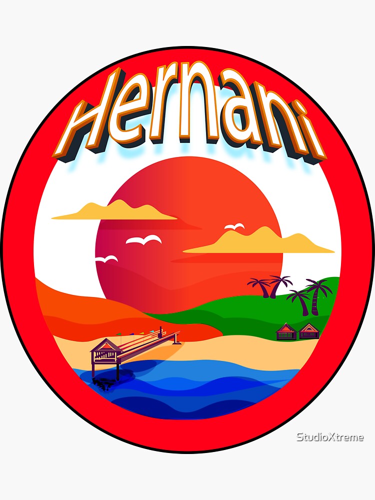 "Hernani Philippines" Sticker for Sale by StudioXtreme | Redbubble