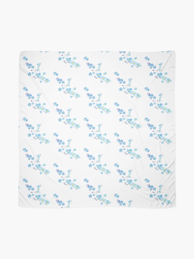 blue Forget Me Not Watercolor Painting Scarf For Sale By ColorandColor Redbubble blue-forget-me-not-watercolor-painting-scarf-for-sale-by-colorandcolor-redbubble