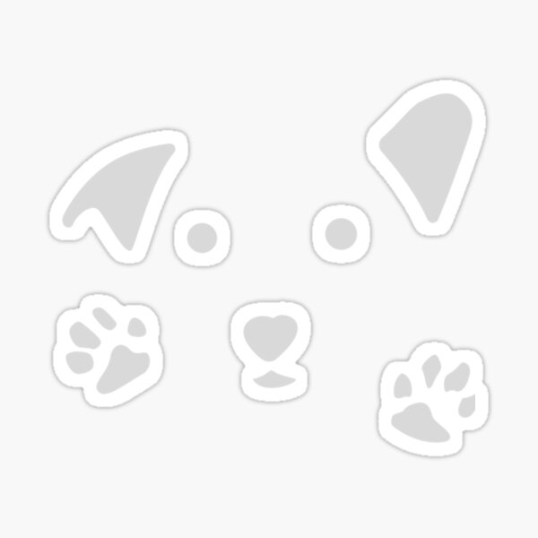 "dog waving number one" Sticker for Sale by BrittanyKeiser3 | Redbubble