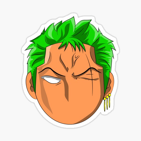 "roronoa zoro" Sticker for Sale by DarkL3Gen | Redbubble