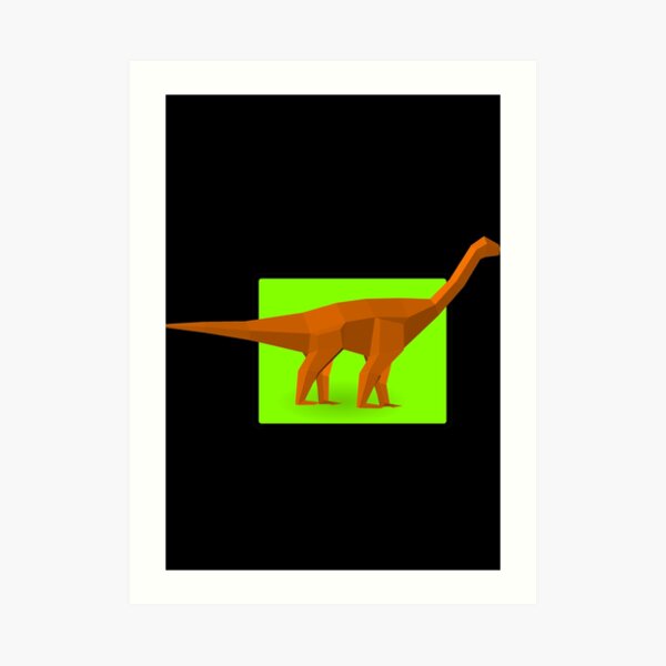 "Cute Dreadnoughtus Logo Sticker" Art Print for Sale by SilasMenton ...