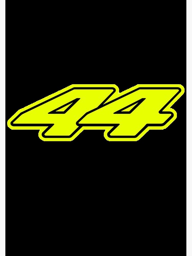 "Lewis Hamilton 44 Logo" Poster for Sale by RaceTrack Outlines | Redbubble