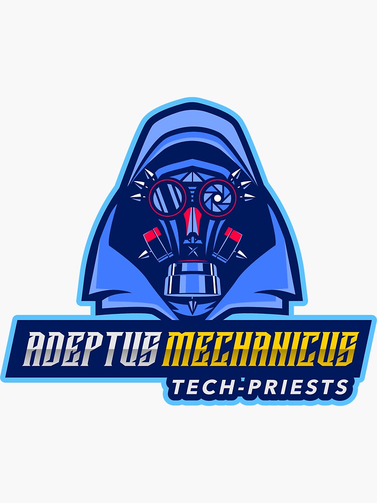 "Adeptus Mechanicus Tech Priests" Sticker for Sale by jhamlin21 | Redbubble
