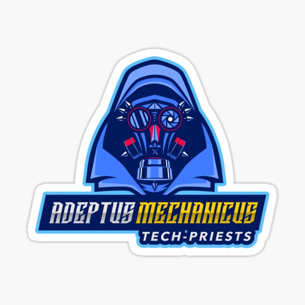 "Adeptus Mechanicus Tech Priests" Sticker for Sale by jhamlin21 | Redbubble