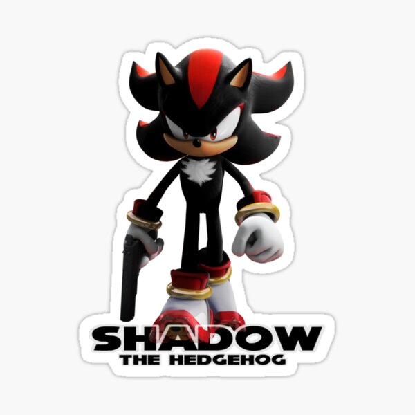 "Shadow The Hedgehog " Sticker for Sale by AlbertAmways | Redbubble