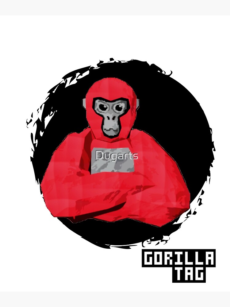 "gorilla tag pfp maker Gorilla Tag vr Red" Poster for Sale by Dugarts ...