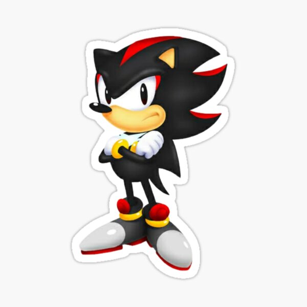 "Shadow the hedgehog" Sticker for Sale by AlbertAmways | Redbubble