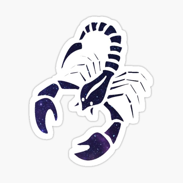 "Scorpio" Sticker for Sale by Patannini | Redbubble