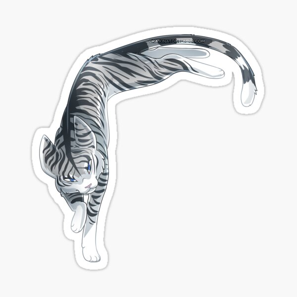 "Silverstream" Sticker for Sale by Draikinator | Redbubble