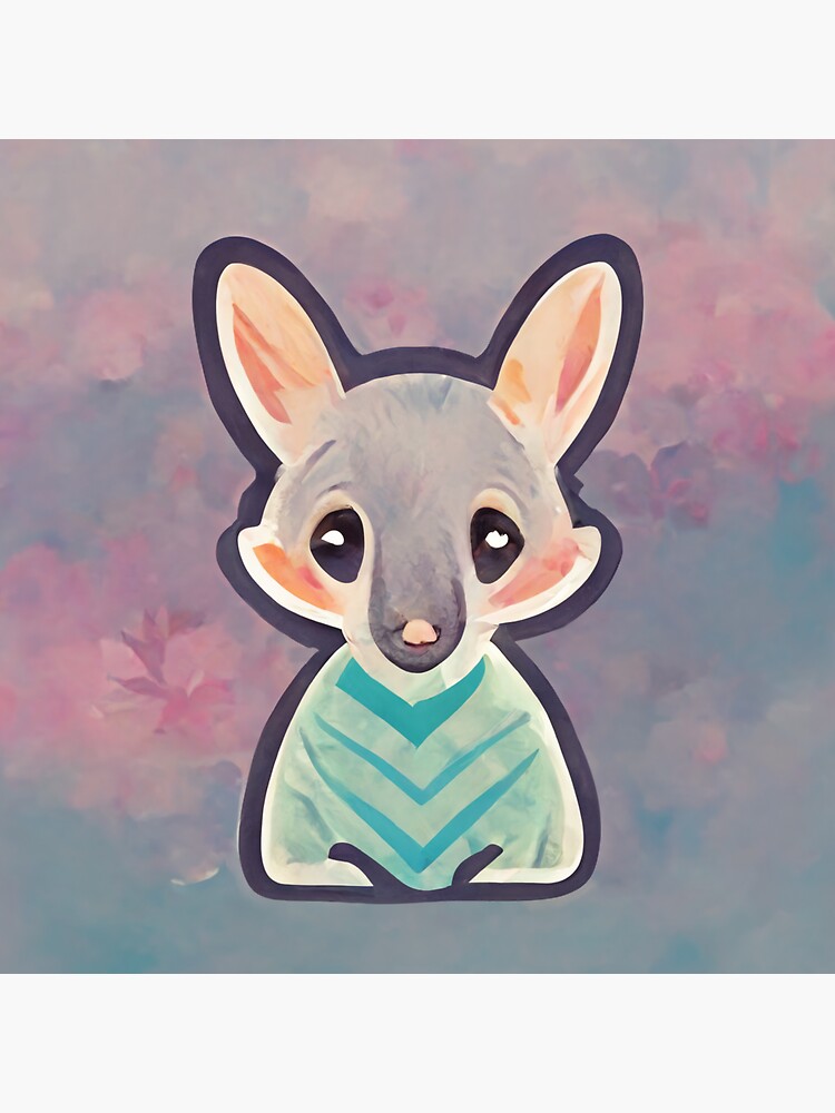 "Wally the Roo" Sticker for Sale by noartist101 | Redbubble