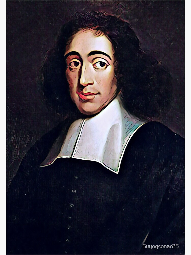"Baruch Spinoza Artwork " Sticker for Sale by Suyogsonar25 | Redbubble