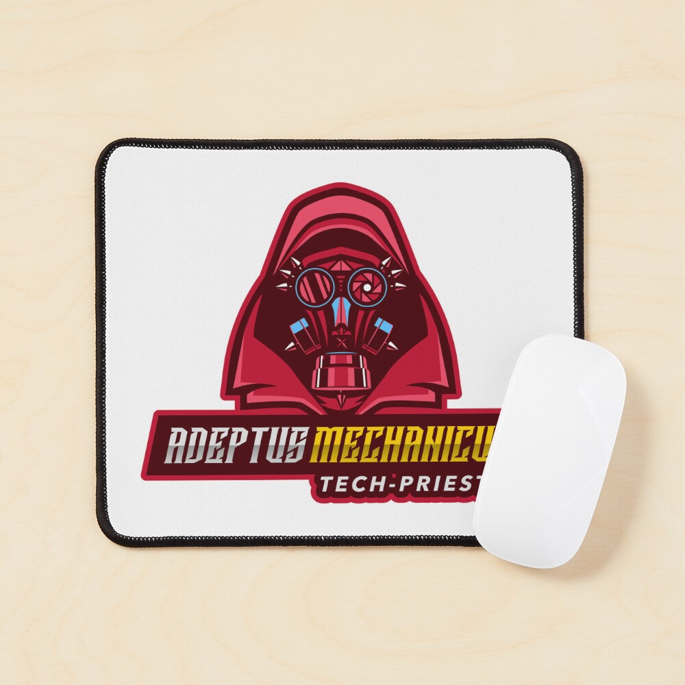 "Adeptus Mechanicus Tech Priests Red" Sticker for Sale by jhamlin21 ...