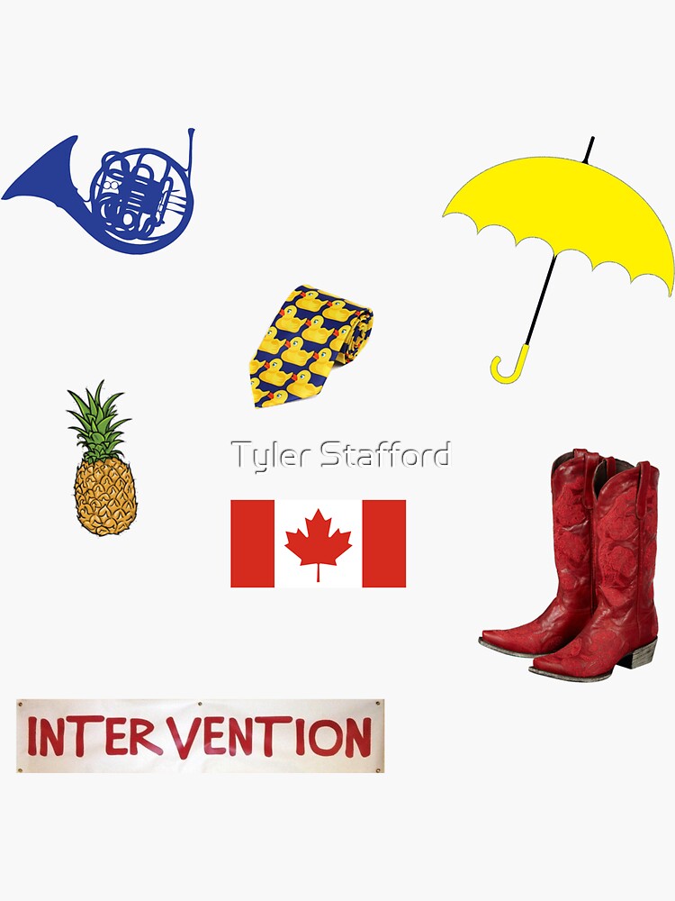 "HIMYM Sticker Bundle!!!!" Sticker for Sale by Tyler418 | Redbubble