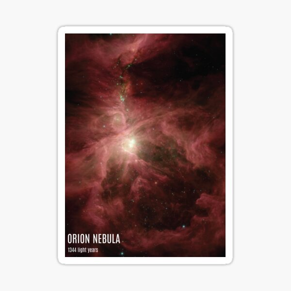"Sword Of Orion" Sticker for Sale by AstronomyCo | Redbubble