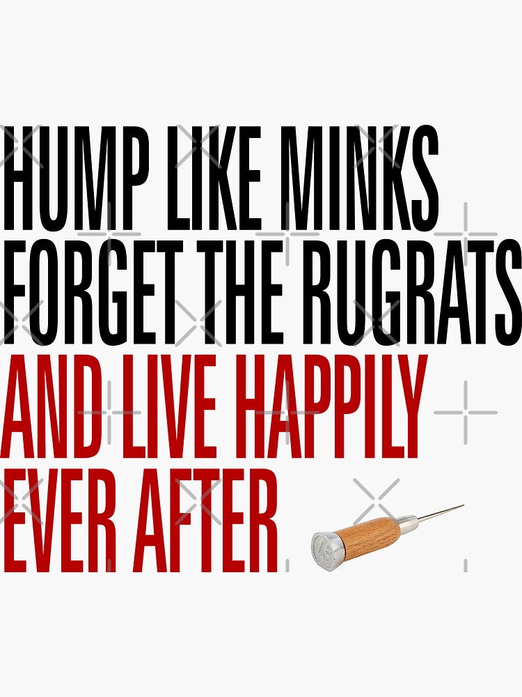 "Basic Instinct movie quote" Sticker for Sale by backinblackph | Redbubble