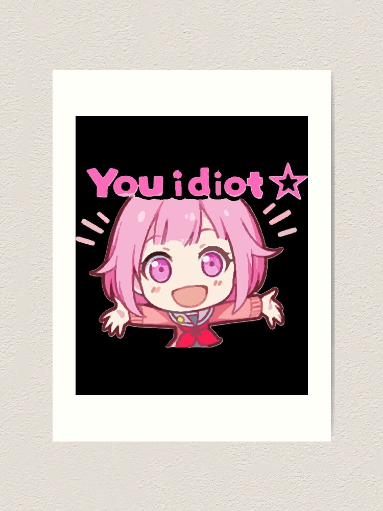 "wonderhoy Emu Otori wonderhoy - project sekai Sticker" Art Print for ...