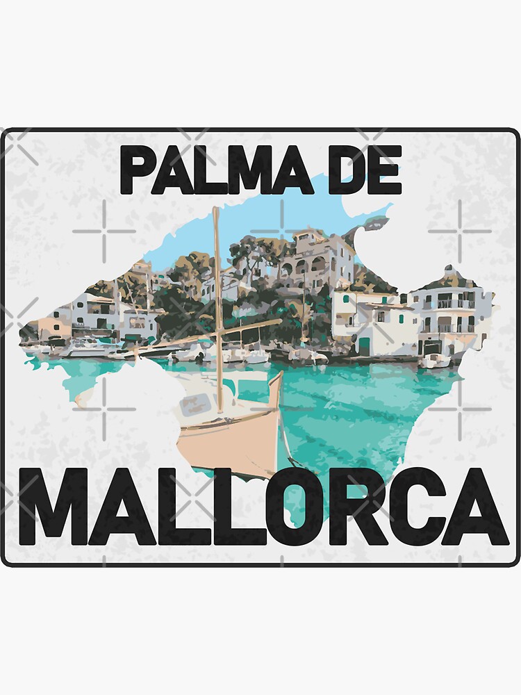 "Mallorca" Sticker for Sale by HACOshop | Redbubble