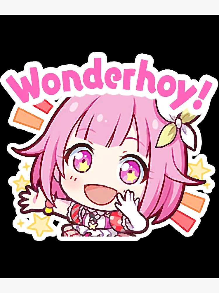 "Wonderhoy Project Sekai wonderhoy" Poster for Sale by mariealdaha ...