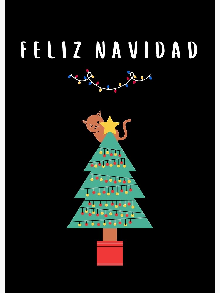 "Feliz Navidad (happy Christmas in Spanish) tarjeta de Navidad funny ...