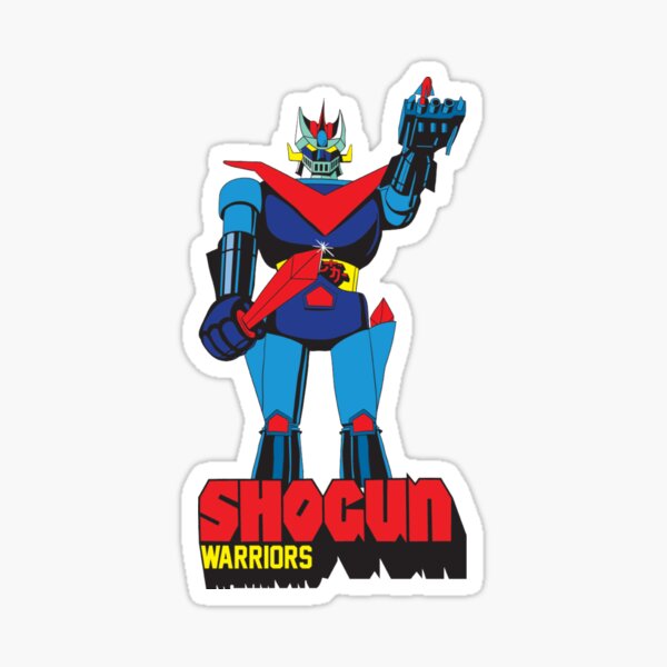 "Shogun Warriors" Sticker for Sale by TeeArcade84 | Redbubble