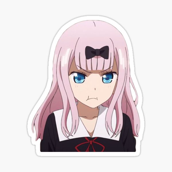 "Chika Fujiwara!" Sticker for Sale by fantastikk99 | Redbubble