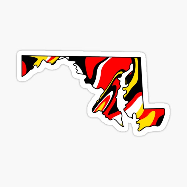 "University of Maryland" Sticker for Sale by alexcfleming | Redbubble