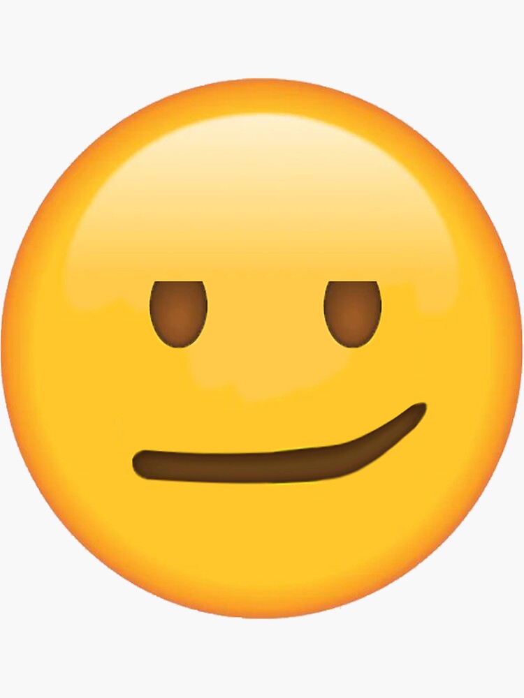 "Emoji (mood: yeah, ok)" Sticker for Sale by MindDream | Redbubble