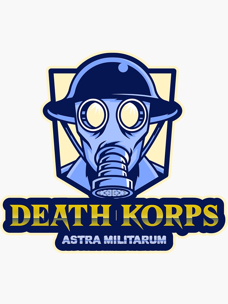"Death Korps of Krieg" Sticker for Sale by jhamlin21 | Redbubble
