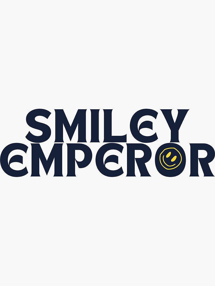 "smiley emperor" Sticker for Sale by magedmagdyyy | Redbubble