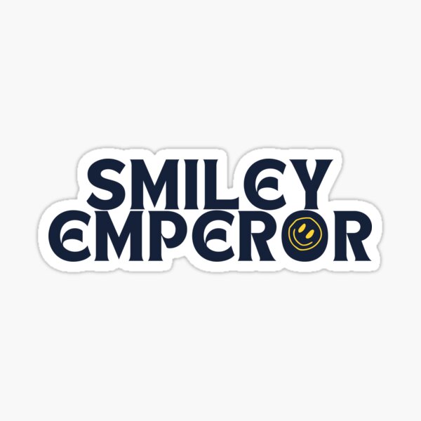 "smiley emperor" Sticker for Sale by magedmagdyyy | Redbubble