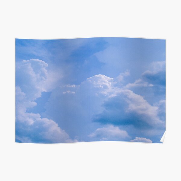 "Beautiful Skies" Poster for Sale by PotluckPrints | Redbubble