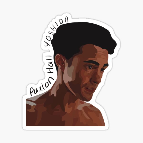 "Paxton Hall Yoshida" Sticker for Sale by AestheticNi | Redbubble
