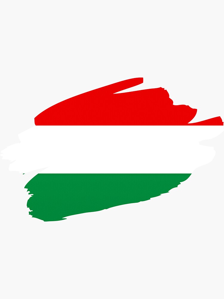 "Flag of Hungary - Hungarian flag" Sticker for Sale by Iloveflags ...