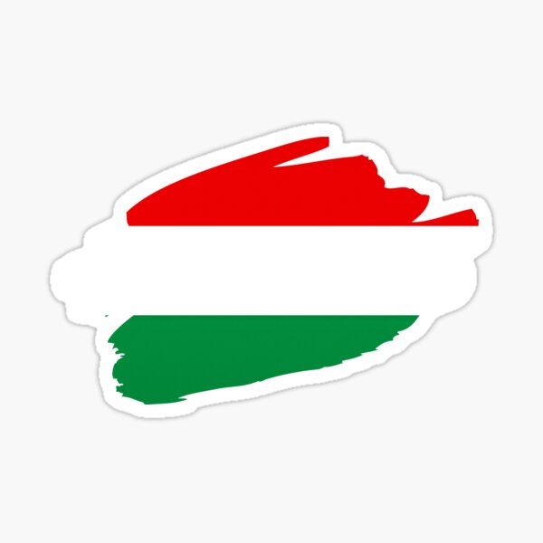 "Flag of Hungary - Hungarian flag" Sticker for Sale by Iloveflags ...