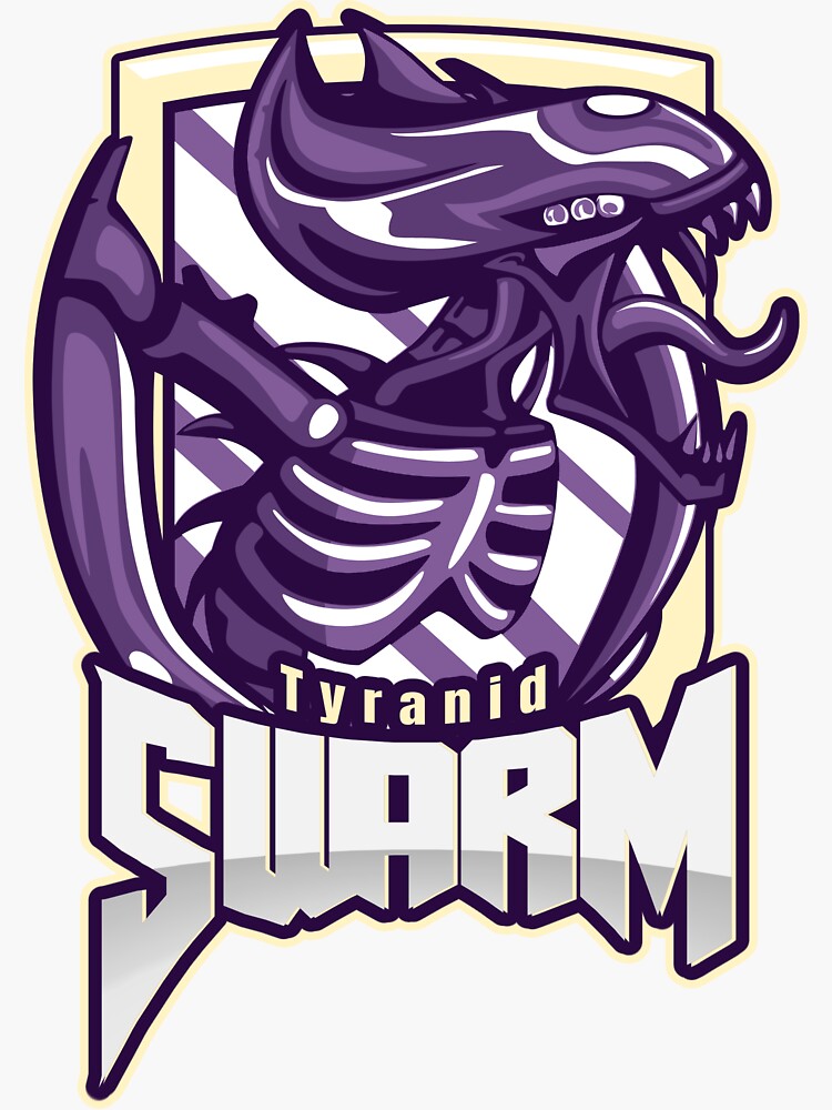 "Tyranids Swam Warhammer 40k" Sticker for Sale by jhamlin21 | Redbubble