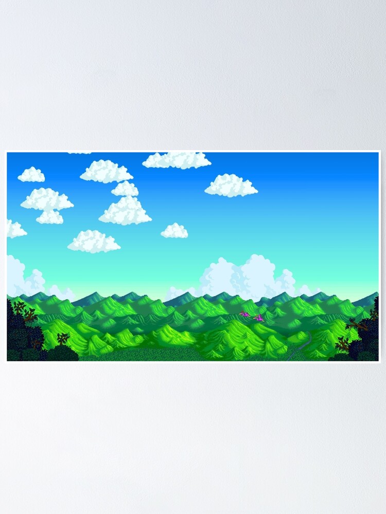 "Stardew Valley Map 5" Poster for Sale by zenlesszone | Redbubble