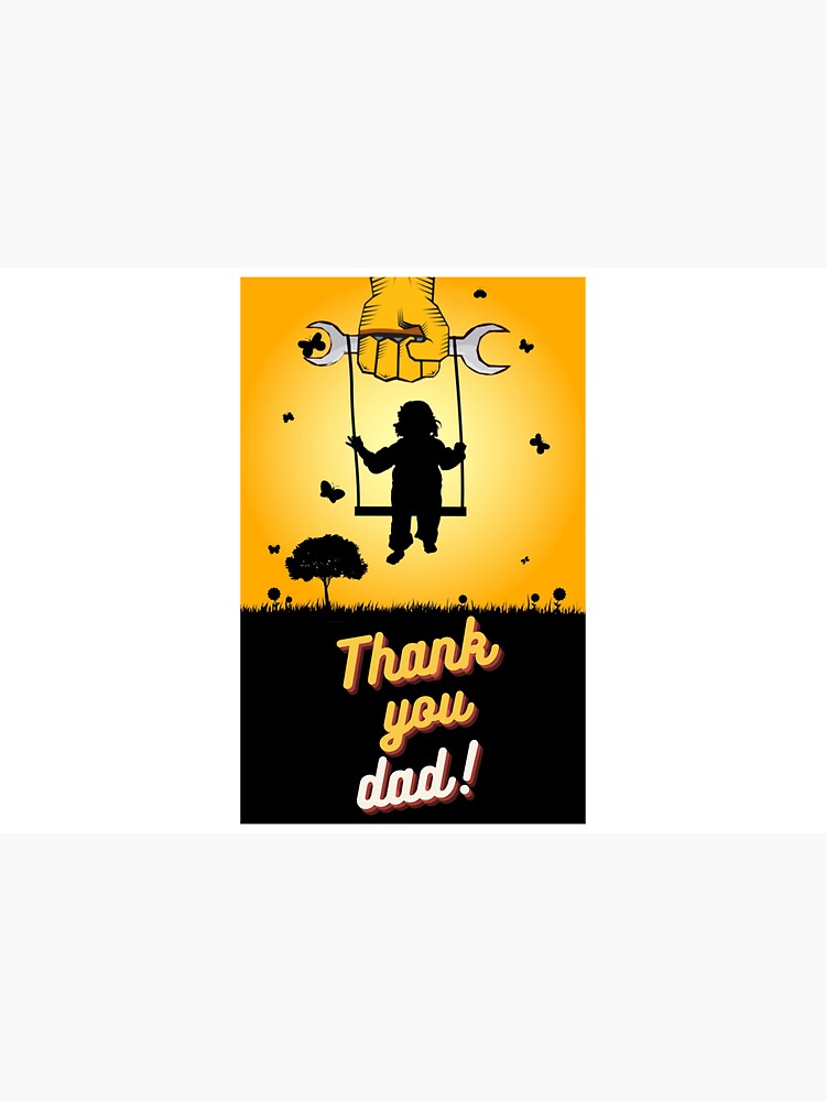 Thank You Dad Sticker For Sale By Zitari Redbubble