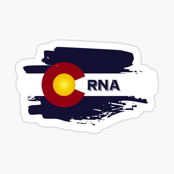 "Colorado CRNA" Sticker for Sale by CoANA | Redbubble