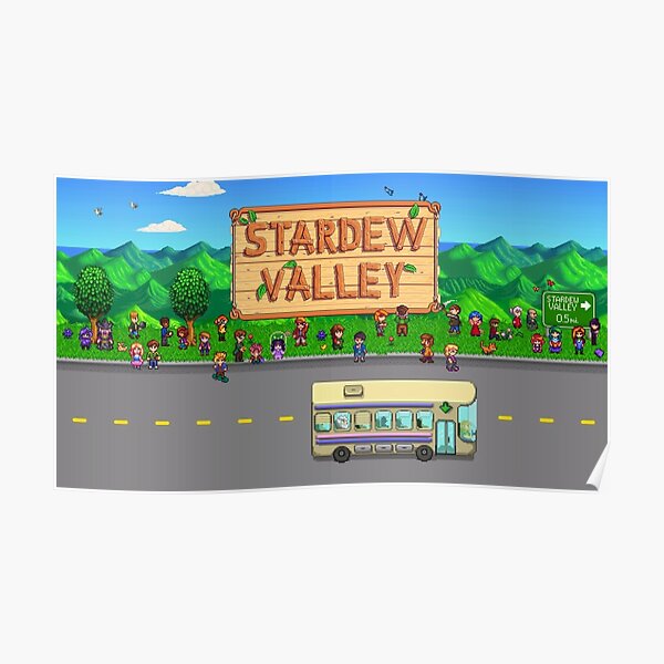 "Stardew Valley" Poster for Sale by zenlesszone | Redbubble
