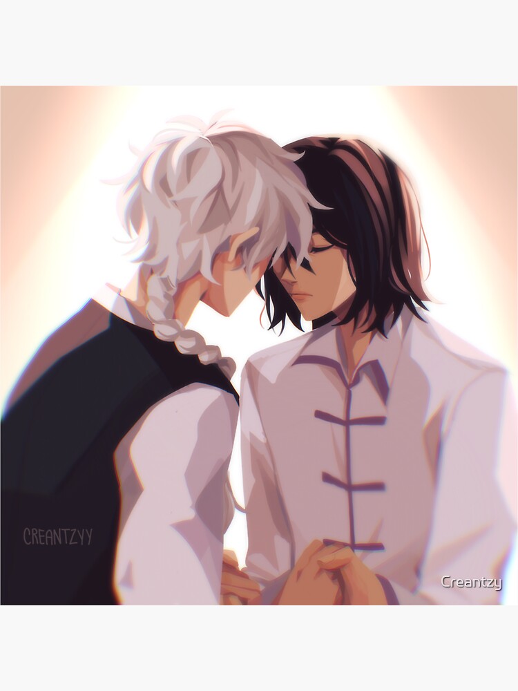 "Nikolai and Fyodor" Sticker for Sale by Creantzy | Redbubble