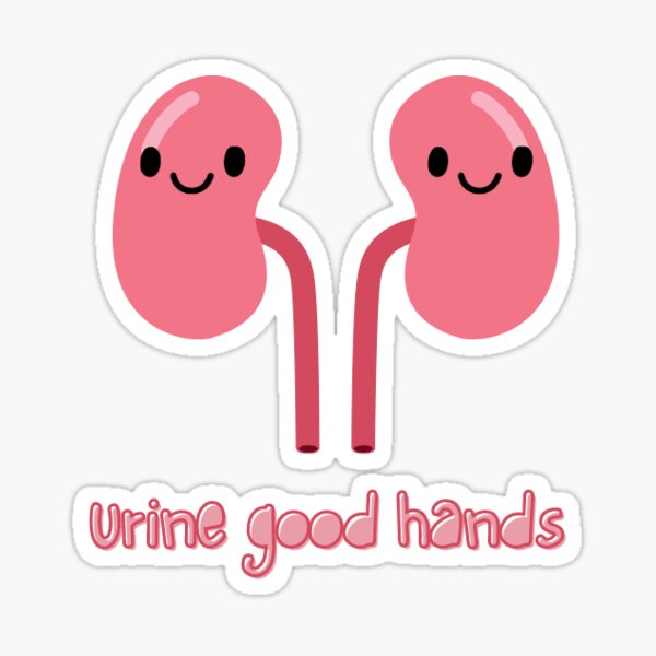 "Urine Good Hands" Sticker for Sale by hnlouis22 | Redbubble