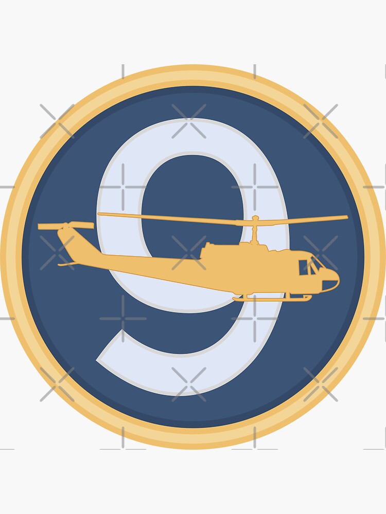 "RAAF 9 Squadron - UH-1 Iroquois" Sticker for Sale by StrongVlad ...