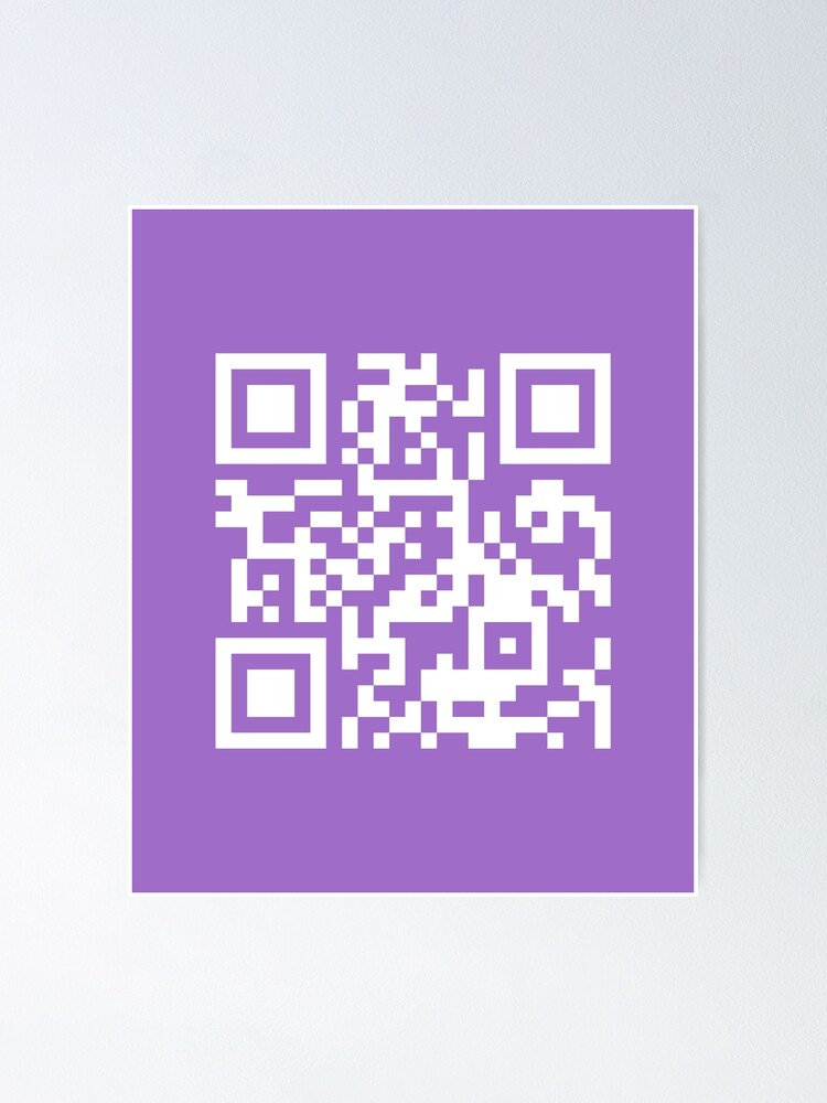 Póster «Canción de graduación cantada por JJJ | Código QR Morado y ...