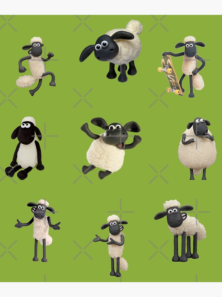 "Shaun The Seep For Kids Pack" Poster for Sale by AnnaCristiva | Redbubble